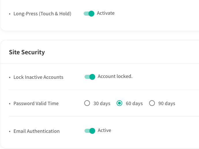 Airfob Portal Updates: Two Factor Authentication and Making Long Press ...