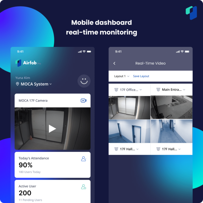 Airfob now integrates CCTV and Access Control.